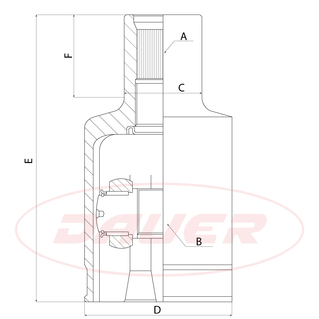 JHCD-0190-Chevrolet Captiva 2.4 – DAUER Autopartes